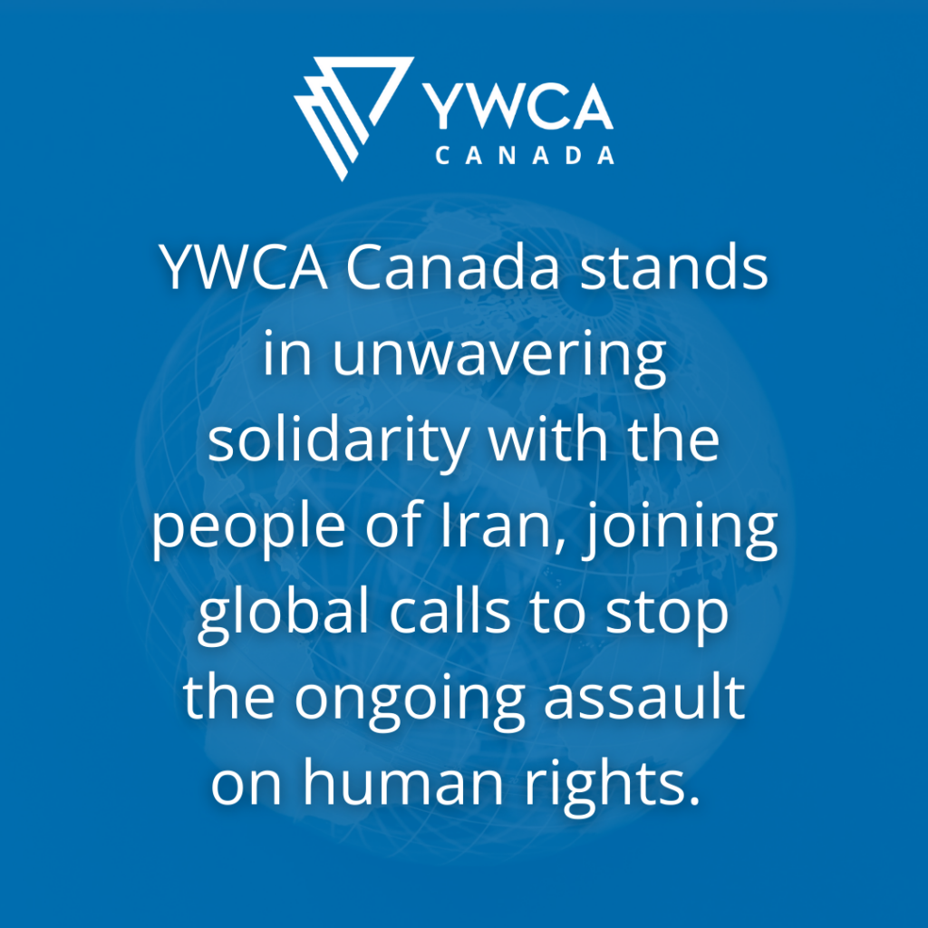 YWCA Canada Stands in Solidarity with the People of Iran | YWCA Canada